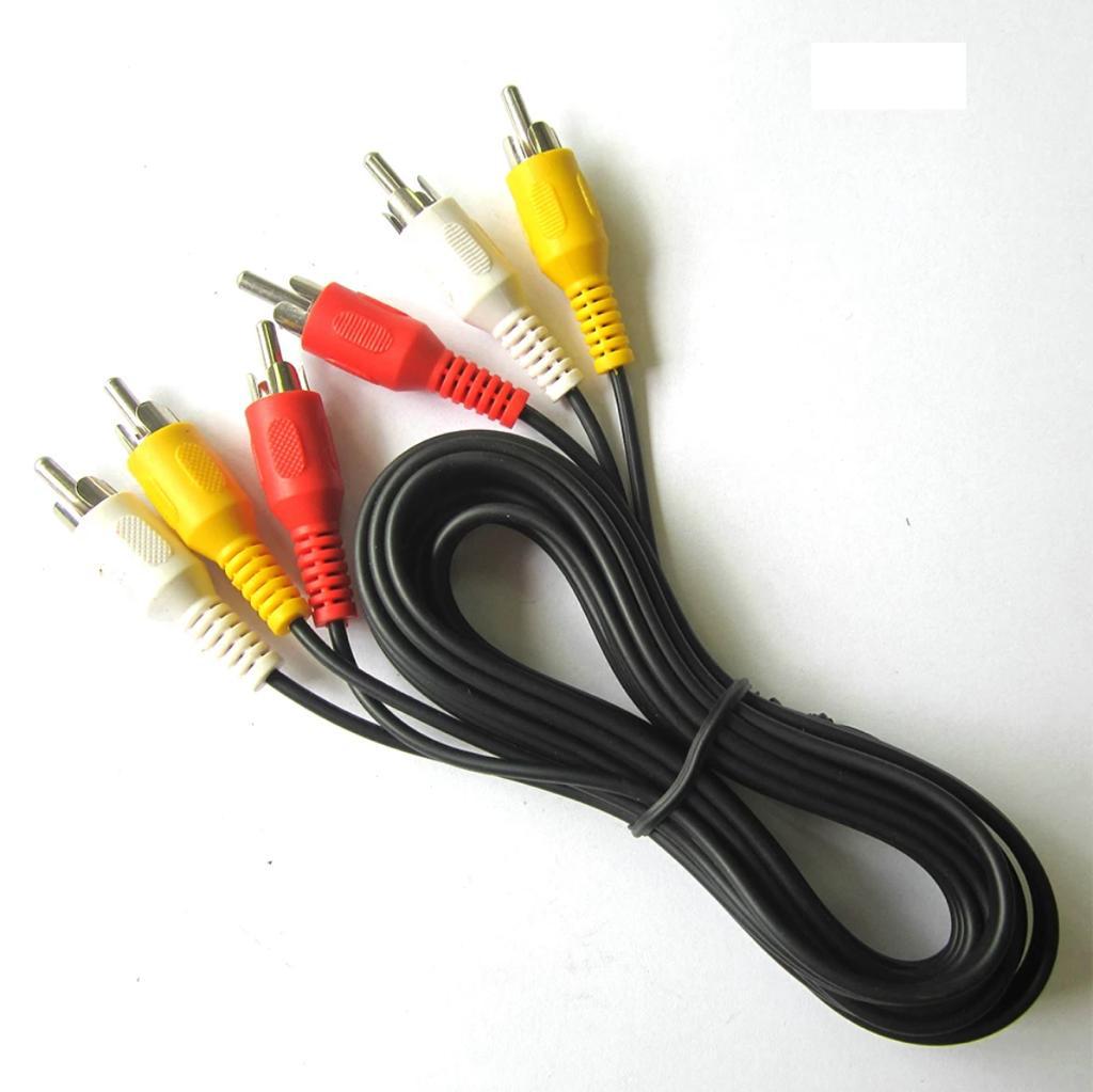 Cable Audio y Video RCA 1 - 5mts - Milicel